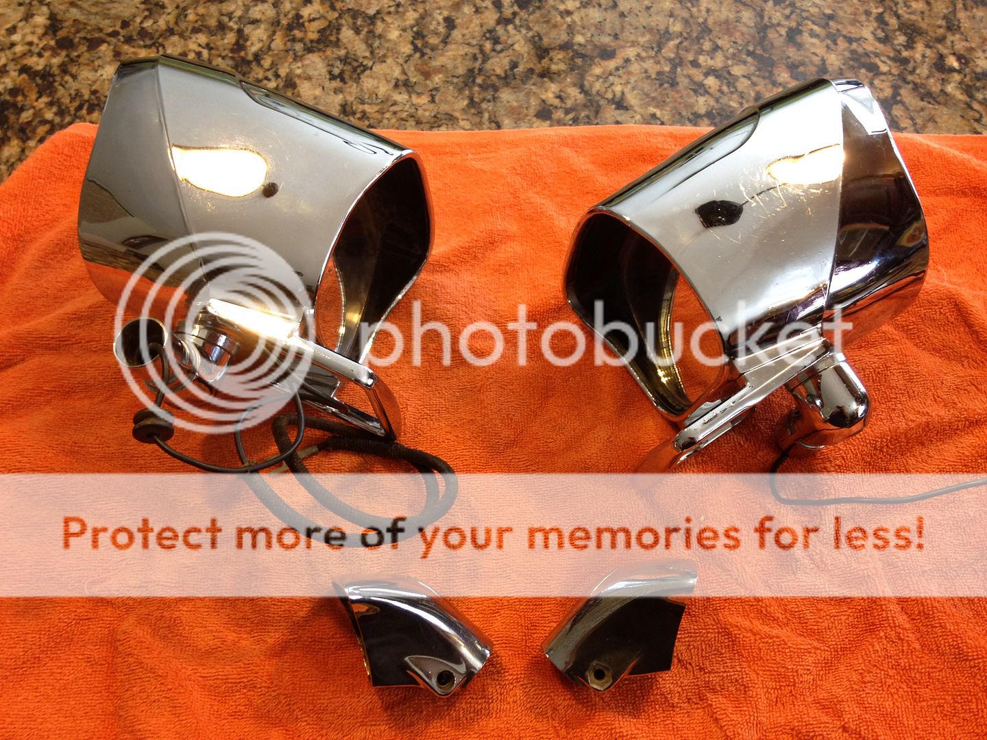 1958 Trailmaster spotlights OG | LayItLow.com Lowrider Forums