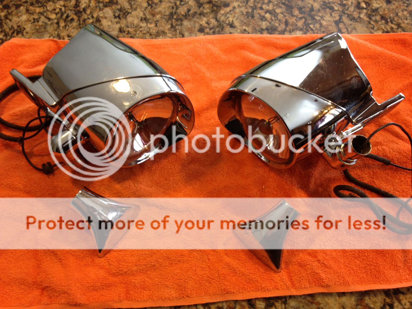 1958 Trailmaster spotlights OG | LayItLow.com Lowrider Forums