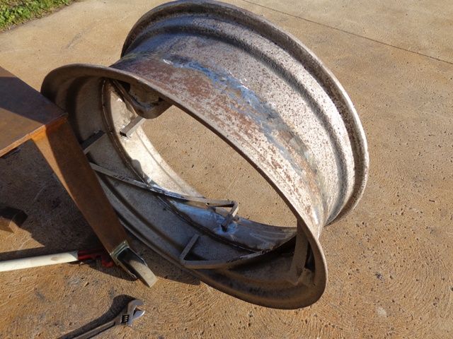 WD rear rim repairs | Antique Tractors Forum