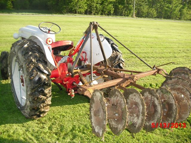 Old 5 foot disc rebuilt into 3 pt. | Antique Tractors Forum