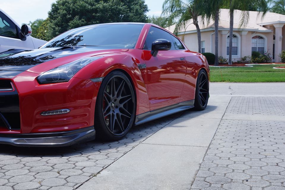 The widest tire you can fit on a gtr? | Nissan GT-R Forum